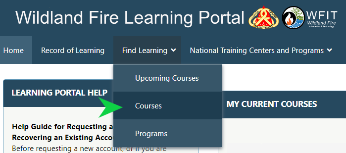 How do I find a course or content in the Learning Portal? – Learning ...