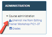 How do I unenroll from a course that I self-enrolled in? – Learning ...