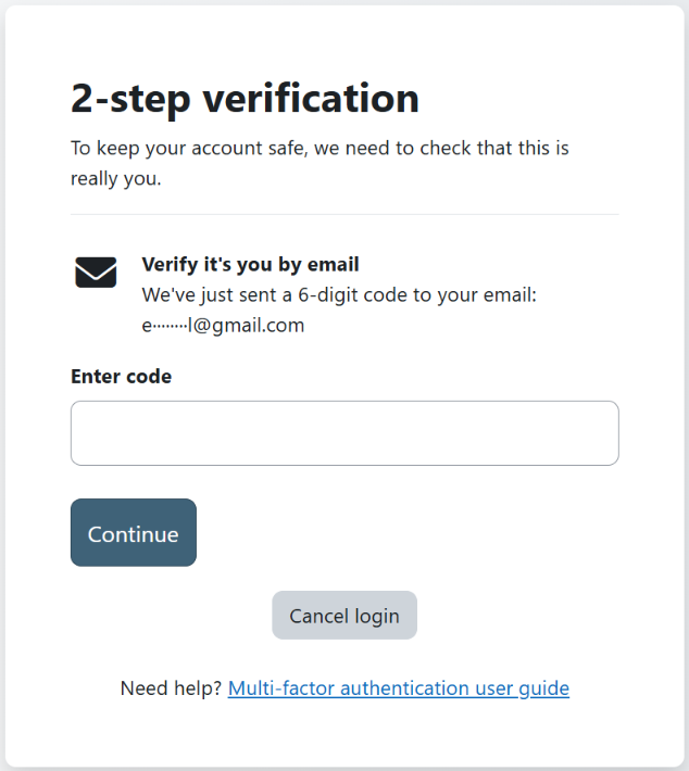 How to Log in Using Multi-Factor Authentication (MFA) / 2-Step ...