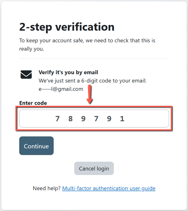 How to Log in Using Multi-Factor Authentication (MFA) / 2-Step Verification – Learning Portal ...